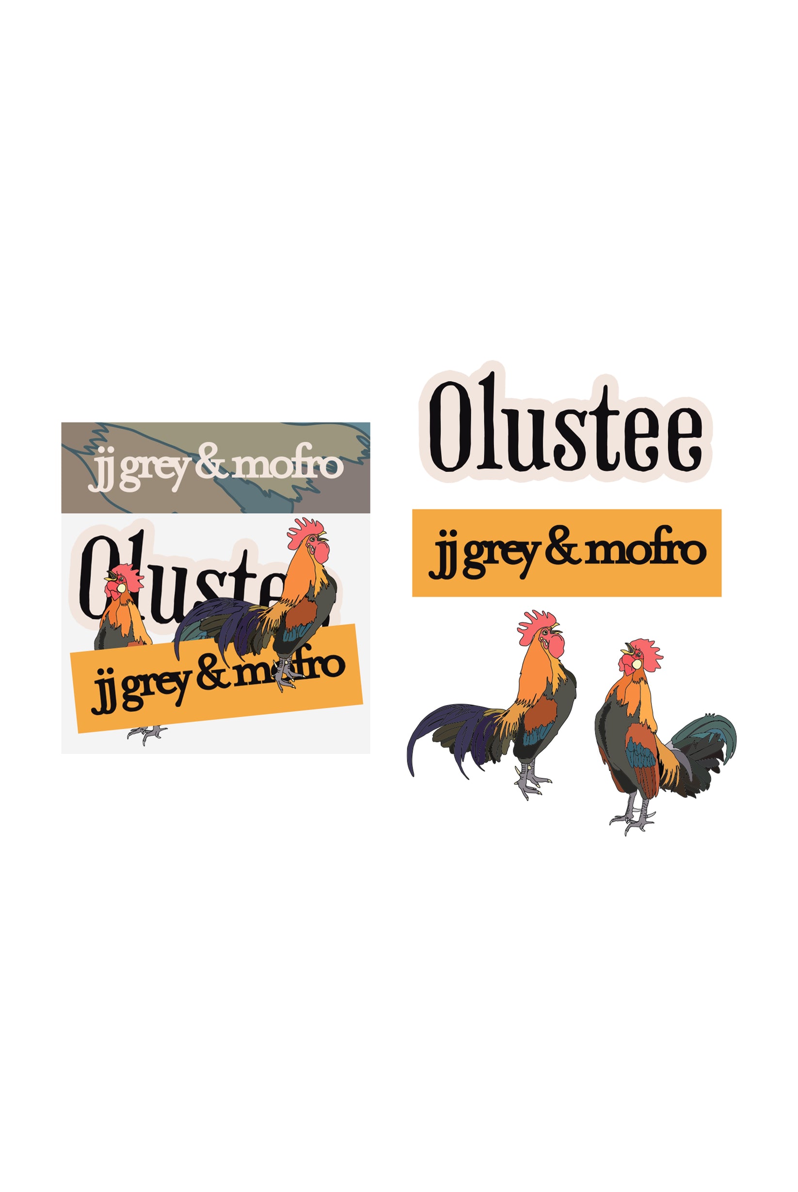Olustee Sticker Pack – JJ Grey